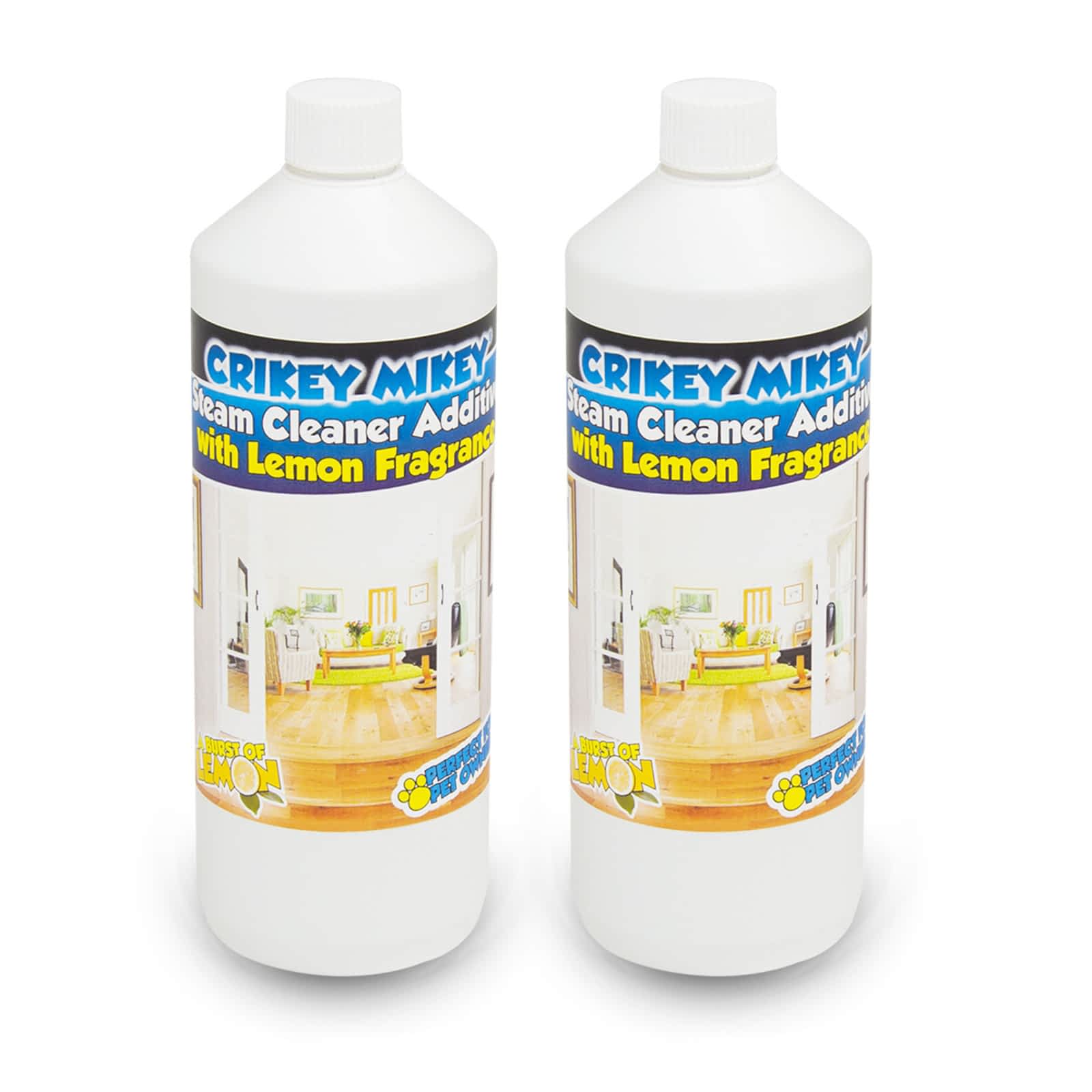 Crikey Mikey Steam Cleaner Detergent Additive with Lemon Fragrance 2 ...